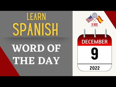 Learn Spanish ► WORD OF THE DAY ► How to Say [muscle] in Spanish ► DAILY PHRASE 12/09/22 ► #XGEO