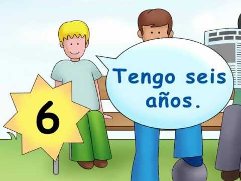 How old are you? - ¿Cuántos años tienes? - Calico Spanish Songs for Kids