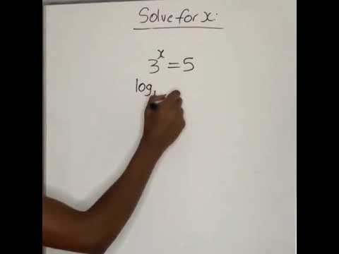 Solve for X (Mathematics) Grade 9, 10, 11 and 12