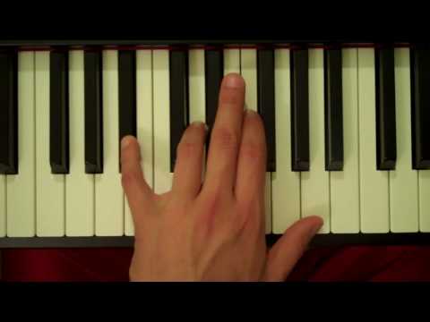 How To Play a Bb Major 7th Chord on Piano (Left Hand)