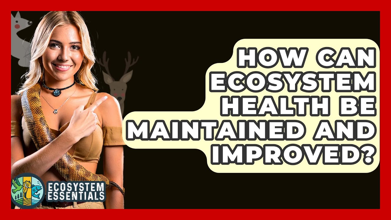 Strategies for Maintaining and Improving Ecosystem Health | Galaxy.ai