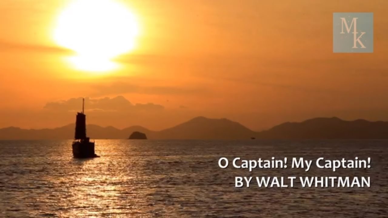 O Captain! My Captain! by Walt Whitman (read by Tom O'Bedlam) Piano