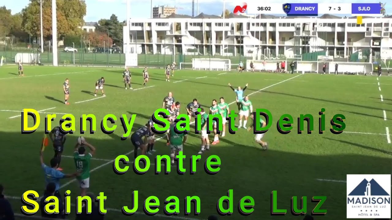Drancy Saint Denis contre Saint Jean de Luz J7 Nationale 2