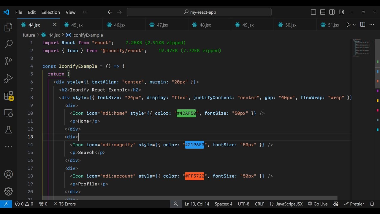 Build a React.js Iconify Library to Render SVG & Vector Icons in Browser Using JSX