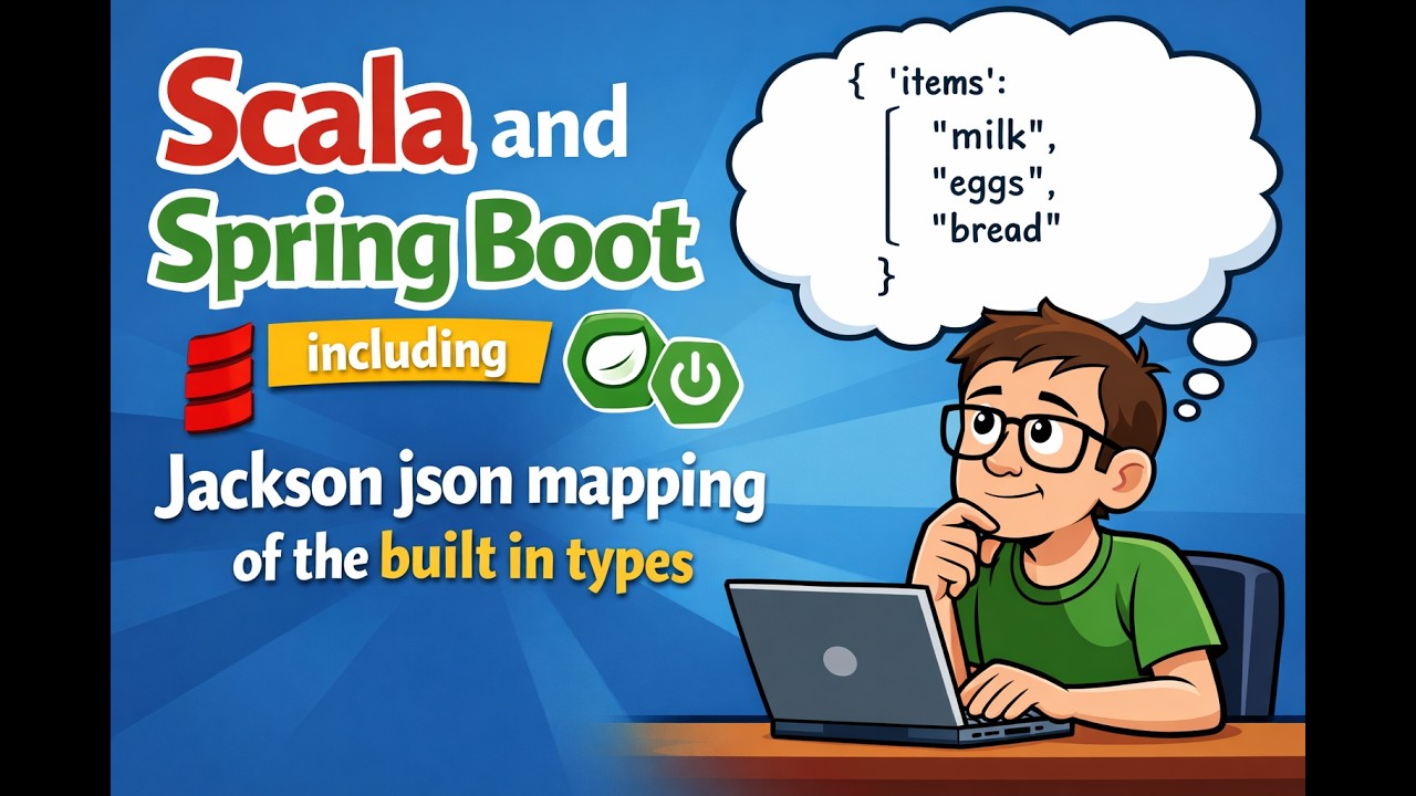 Scala and Spring Boot including Jackson json mapping of the built in types