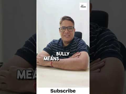 What Does “Bully” Mean? | Learn English with Real-Life Situations