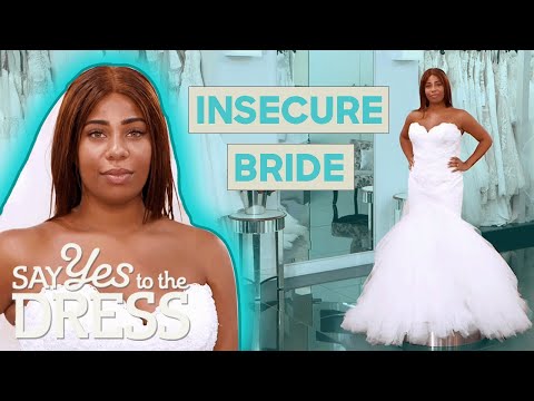 Too Small Dress Sample Size Leaves Bride Feeling Insecure | Say Yes To The Dress: UK