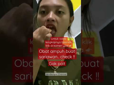 Obat sariawan ampuh | bisa beli di apotik | gak pait