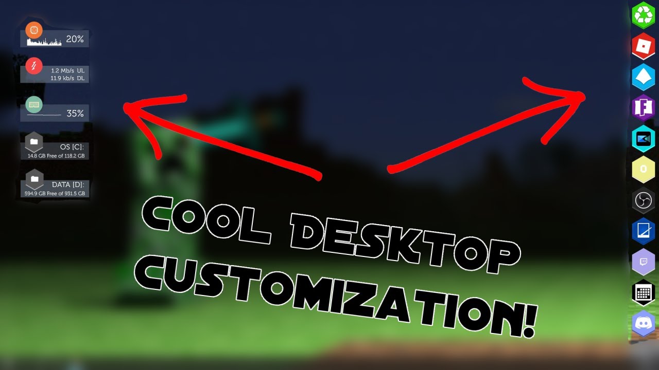 How to install Rainmeter (Desktop Customization Tool) + Top 10 Rainmeter Skins