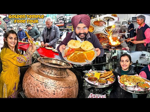 Best Street Food Near Golden Temple Amritsar | Amritsar Street Food | Punjab Food Tour