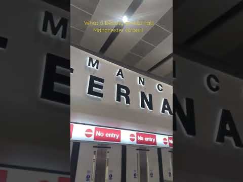 one of the best arrival hall I've been.Manchester airport T2