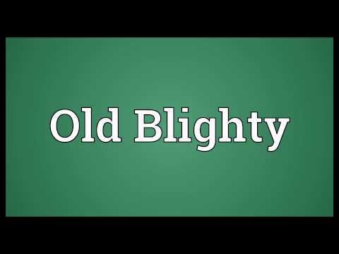 Old Blighty Meaning
