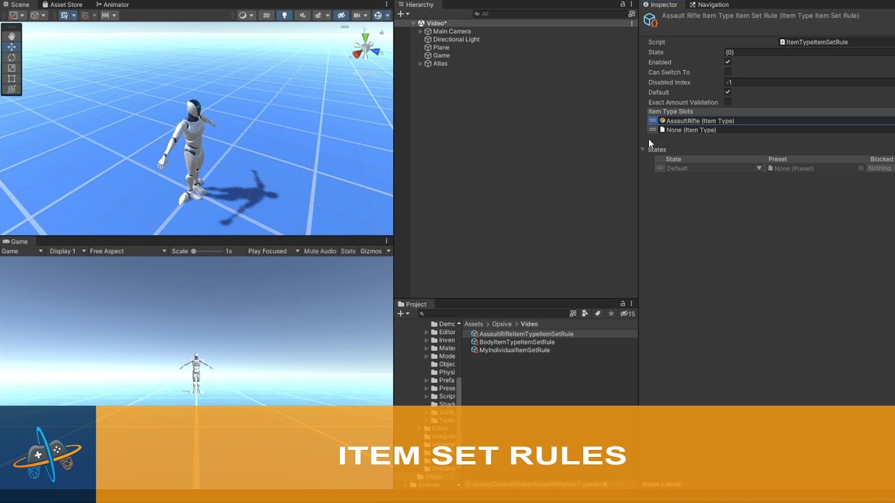 Item Set Rules in the Ultimate Character Controller (Tutorial) by #Opsive