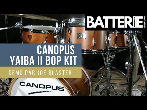 Canopus Yaiba Maple Bop Kit with EXTRA 10" tom | Reverb