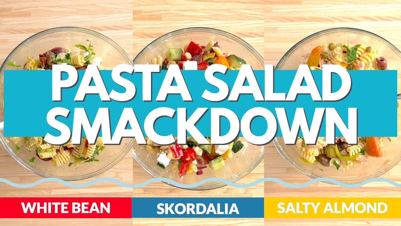 Mediterranean Summer Pasta Salad Recipes | easy mediterranean diet recipes