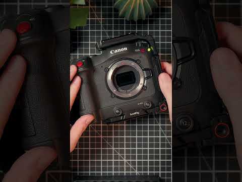 Canon EOS C70 Changing internal neutral density filters