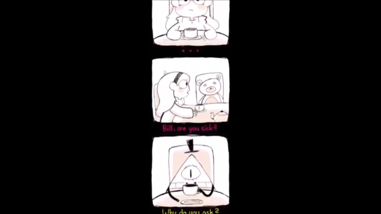 Bill Cipher is sick | Gravity Falls [Comic Dub]