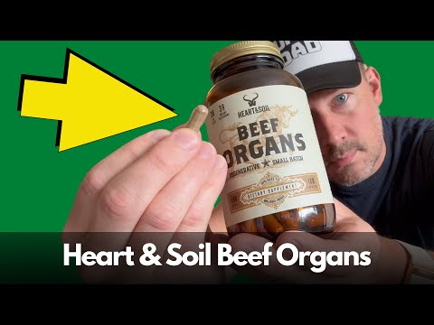 Heart & Soil Beef Organs Complex (180 capsules) supplement review
