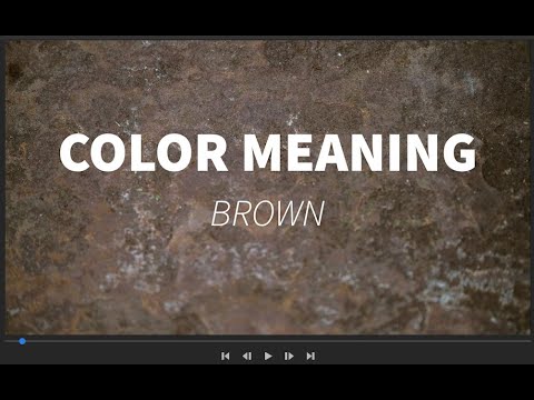 All About BROWN - Color Meaning & Artistic Expression of Brown