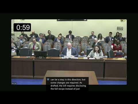 Testimony to MD Lawmakers: Clarify AI Transparency Legislation (HB 823)