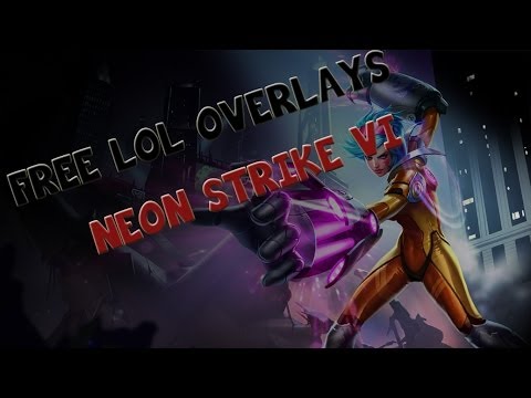 League of Legends Overlays #2 Vi Golpe de Neón | Neox Hunter