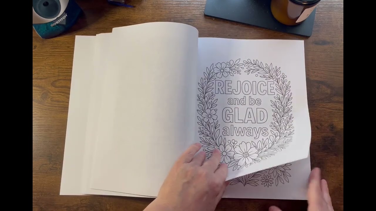 Color the Beatitudes by Mama T Coloring Books flip 