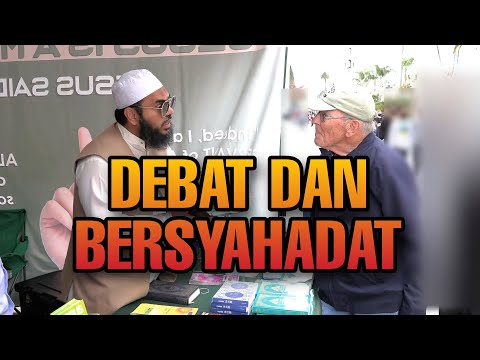 Debat Islam Kristen dan Bersyahadat | Pendeta Mendatangi Syaikh Uthman Untuk Berdebat
