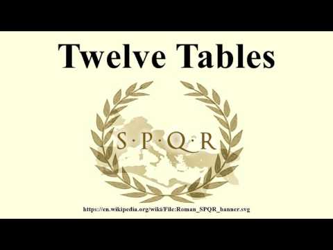 Twelve Tables