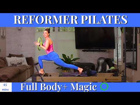 Pilates Reformer Full Body Workout | 45 Min Strength + Magic Circle
