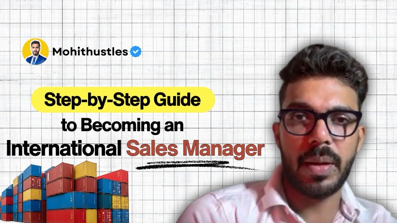 Step-by-Step Guide to Becoming an International Sales Manager