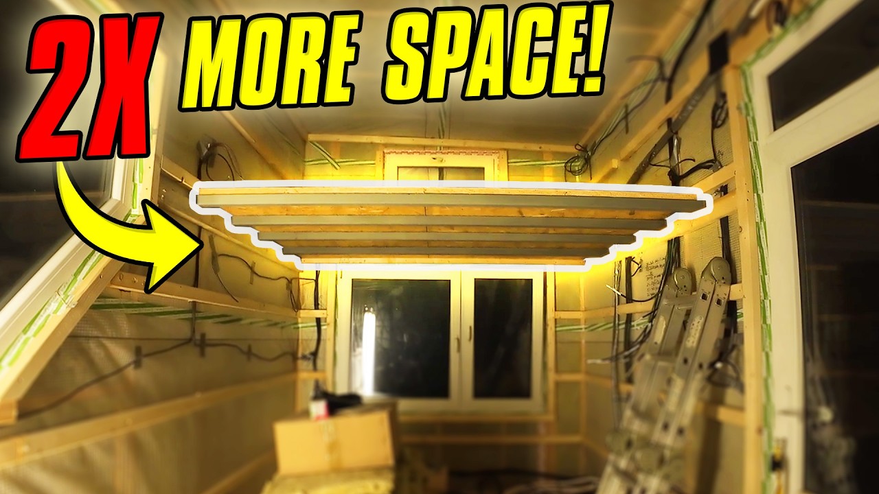I Built a HOME CINEMA! (In a Tiny House)