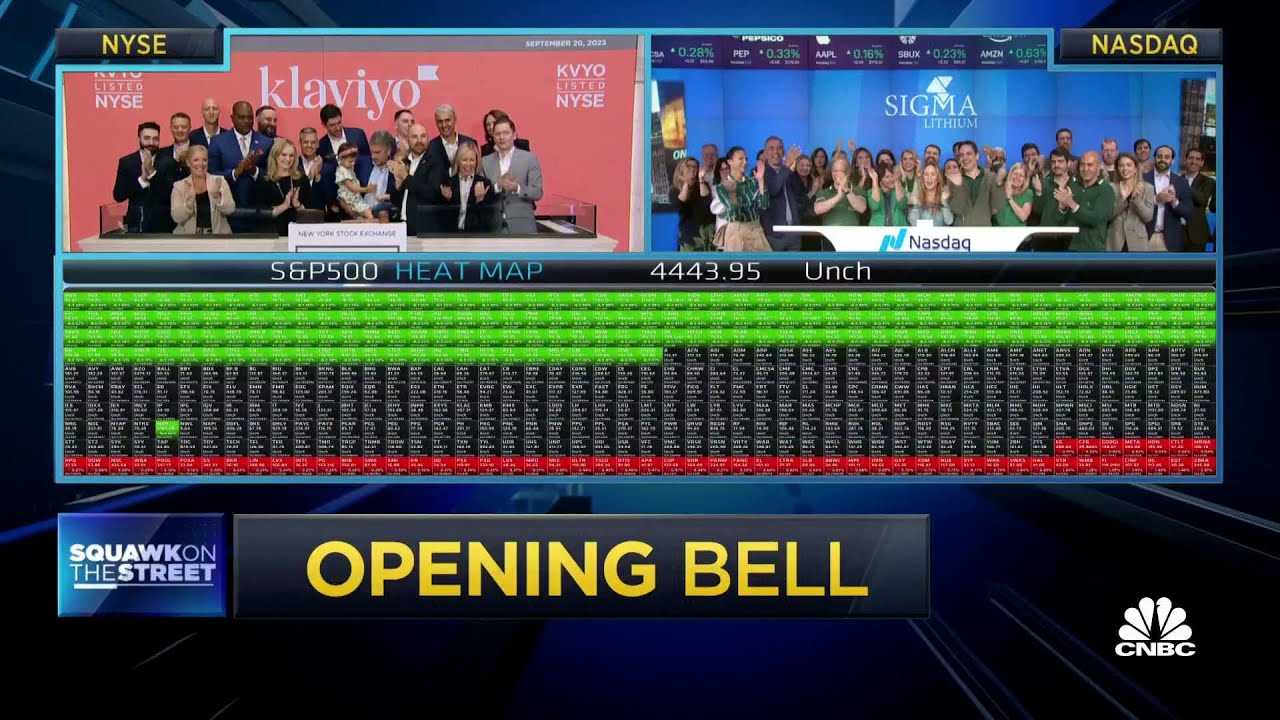 Opening Bell: September 20, 2023