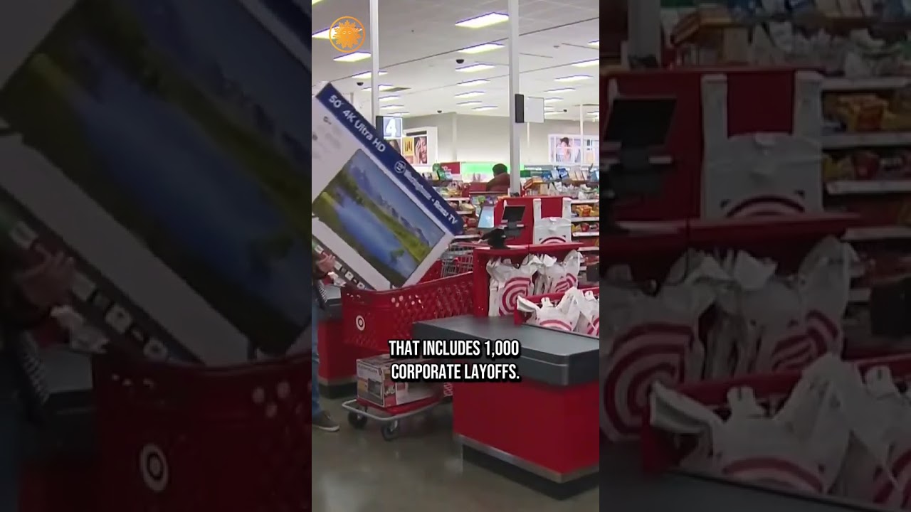 Target announces plans to eliminate about 1,800 corporate positions #shorts