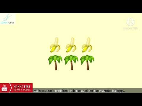Banana meaning in HINDI/URDU |  Banana pronunciation | Banana sentence | Dictionary word | Banana