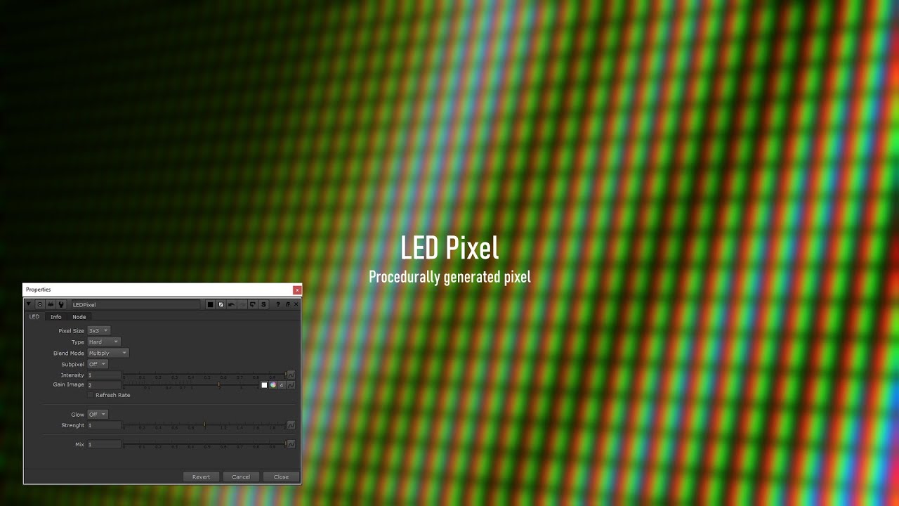 LEDPixel - Nuke Gizmo