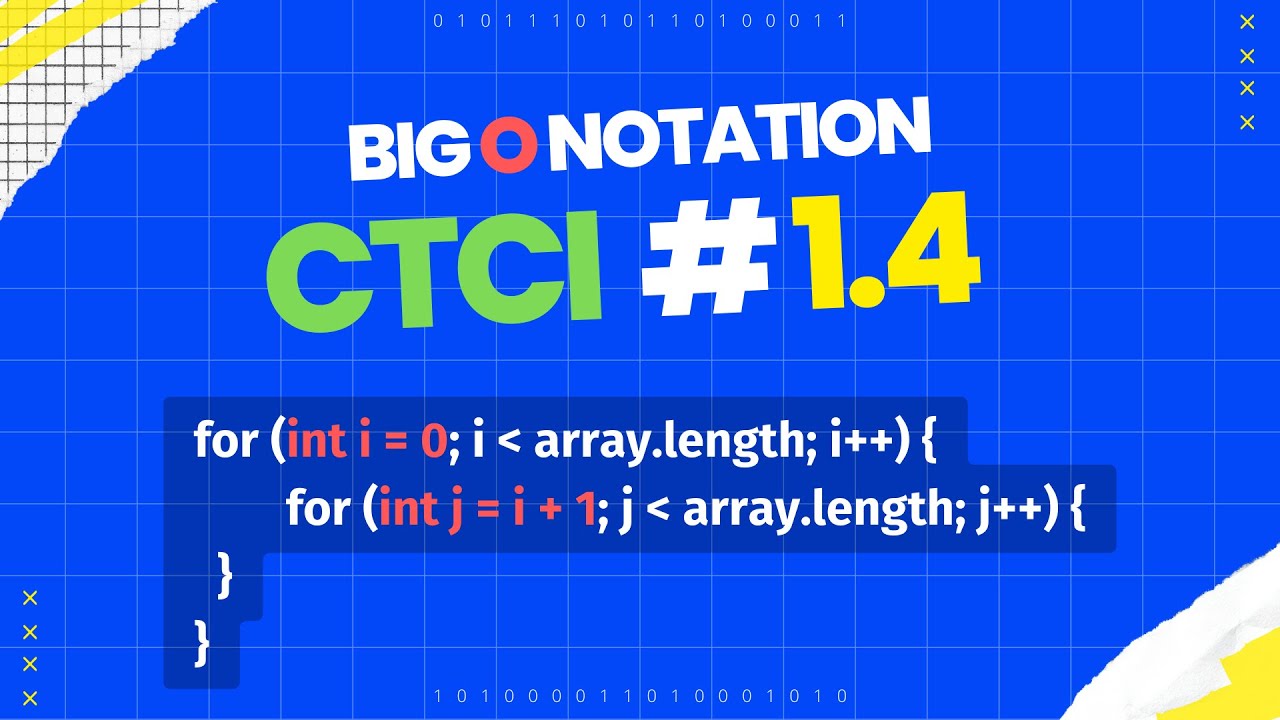 Big O Notation | Cracking the Coding Interview w/ Tyler #10