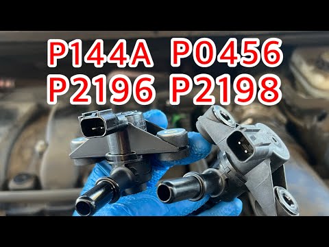 Ford Explorer Evap System Problems - Codes P144A P2196 P2198 P0456 - EASY FIX MUST WATCH