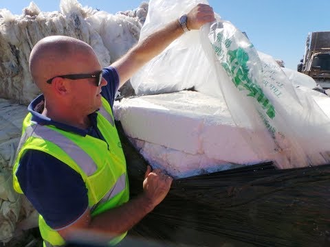 Recycling EPS (Expanded Polystyrene) with Vanden Recycling