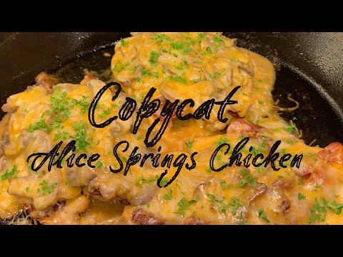 Cook With Me//How to make Alice Springs chicken ( Outback Steakhouse copycat recipe )