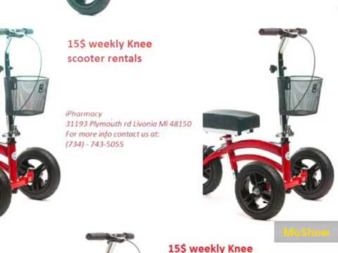 wheelchair rental knee scooter rental at i Pharmacy Livonia mi north of westland in metro detroit