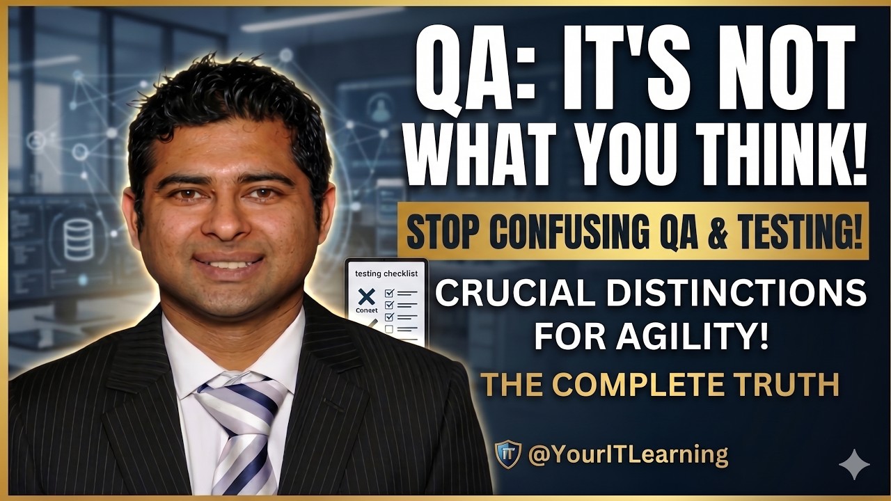 What QA REALLY Means (Not Just Testing!) | Beginner Guide 2026