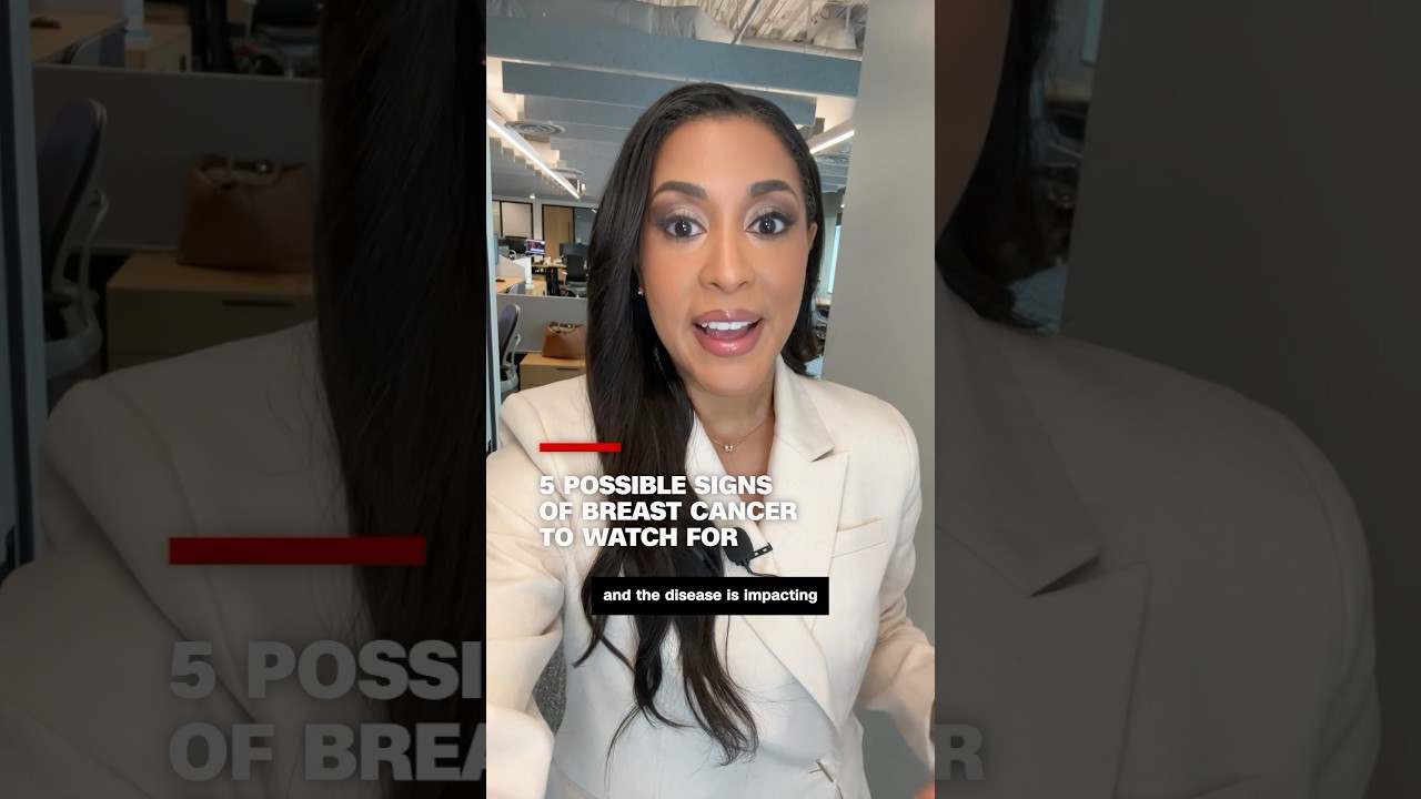 5 possible signs of breast cancer to watch for