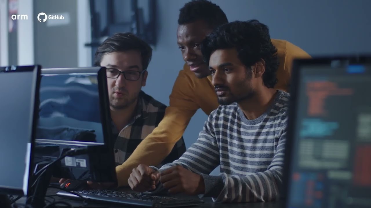 Built on Arm: GitHub