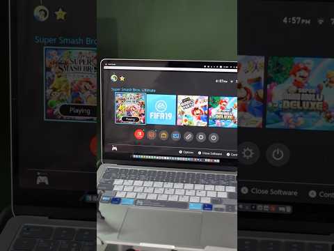 Nintendo Switch on MacBook? 🙄🔥 #shorts #gadgets