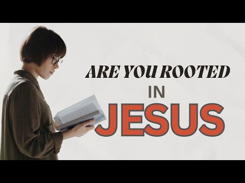 Are You Rooted in Jesus?