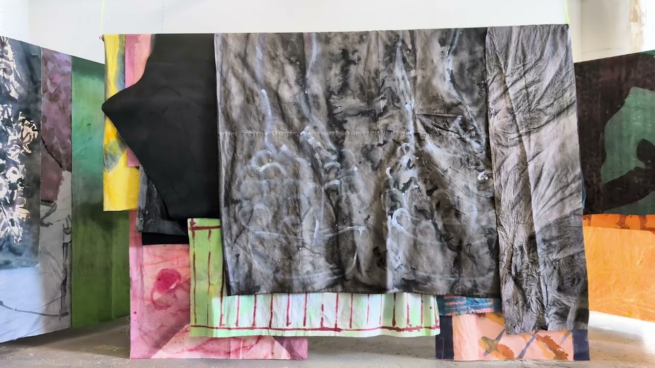 Pendulum (Draped Composition No.2), 2025, digital video (18:45, loop)