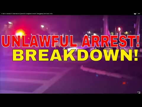 This Arrest was Unlawful! HERE'S WHY! - Breakdown and Law explanation of pedestrian violations in fl