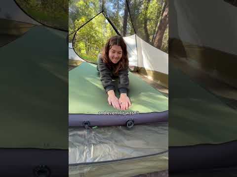 My car camping sleeping pad 🤌🏼 Exped MegaMat duo 10 #camping #campinggear #carcamping