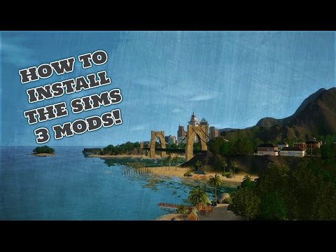 how to install the sims 3 mods (easy and fast)