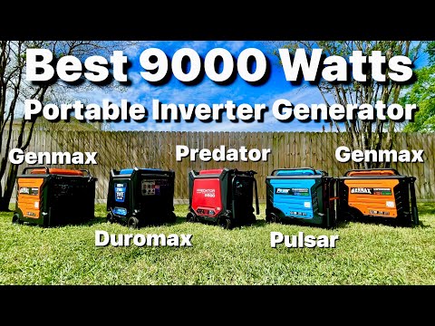 Best 9000 Watts Portable Inverter Generator lineup